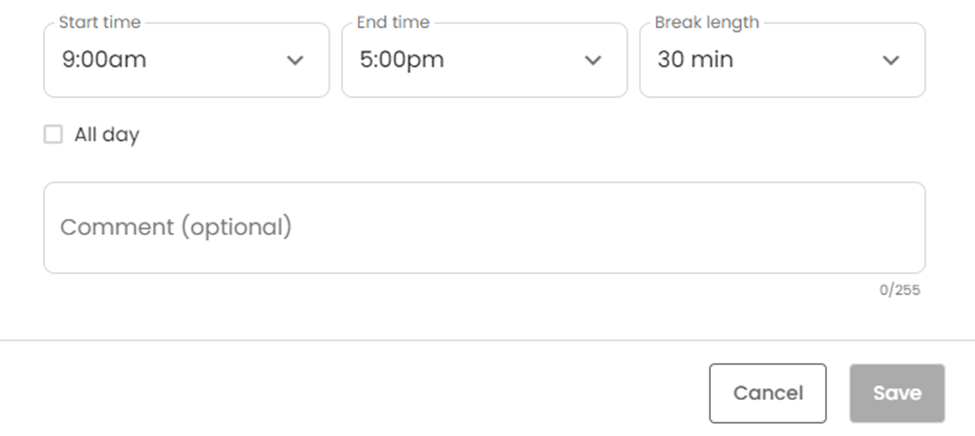 Creating Schedules, Adding Shifts and Clearing Schedules – Personelle