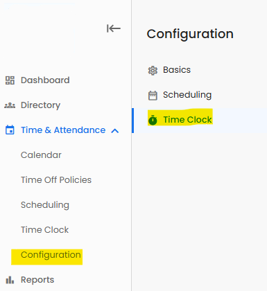 Configuring Timesheets & Time Clock – Personelle