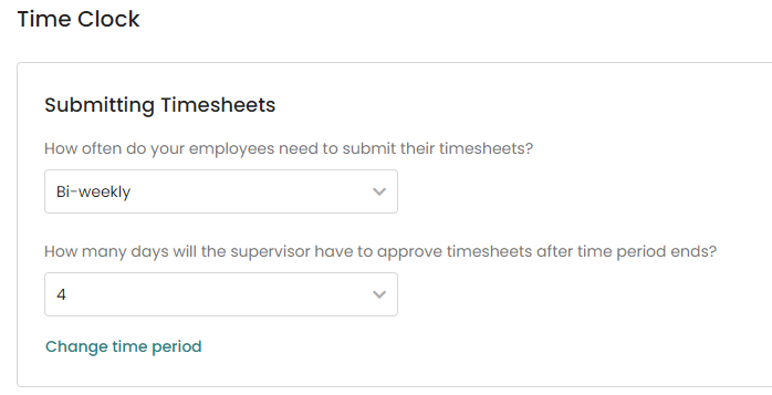 Configuring Timesheets & Time Clock – Personelle