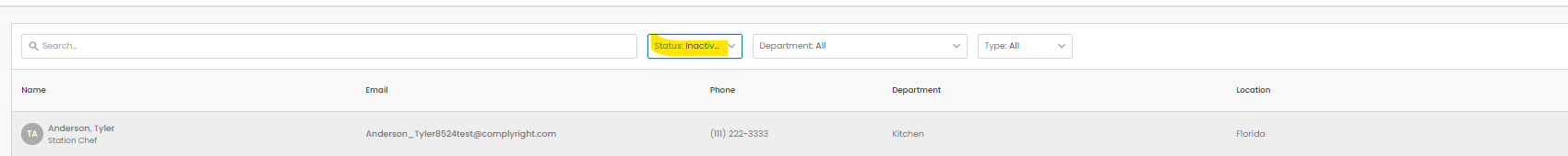 Marking Employees As Inactive Or Active / Removing Employees – Personelle